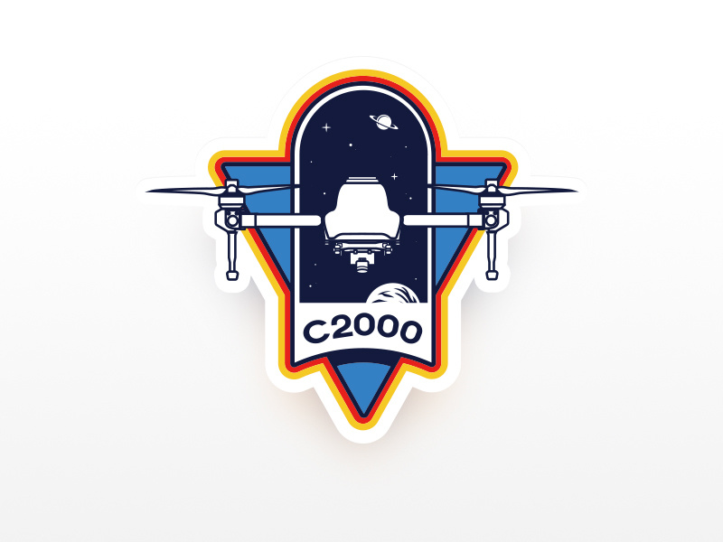 UAV sticker ② by Teetwo on Dribbble