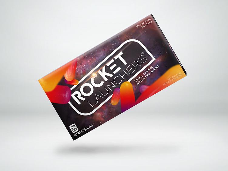 Rocket Launchers Candy Box Design by Madison Carr on Dribbble