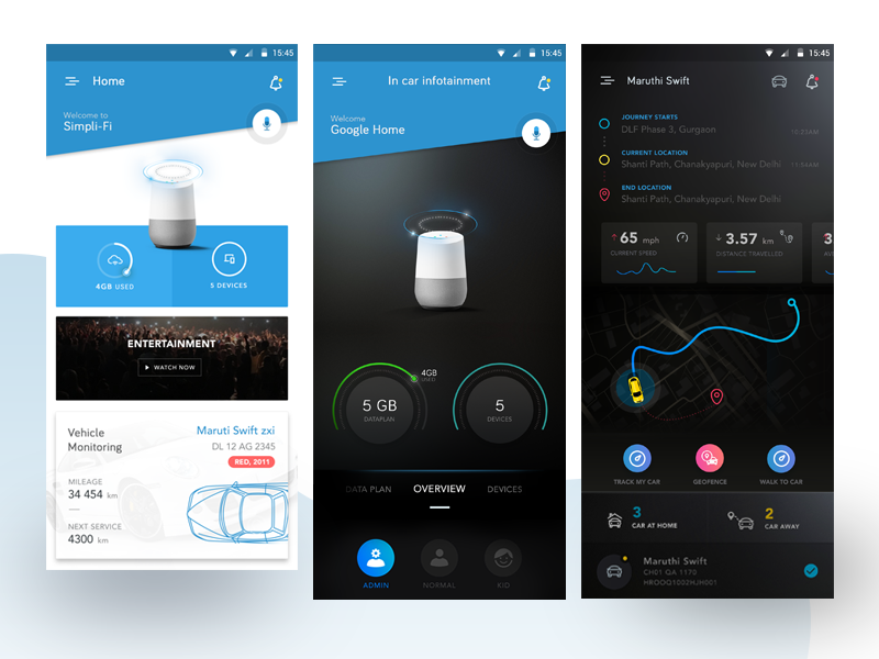 Smart Home UX by Dhipu Mathew on Dribbble