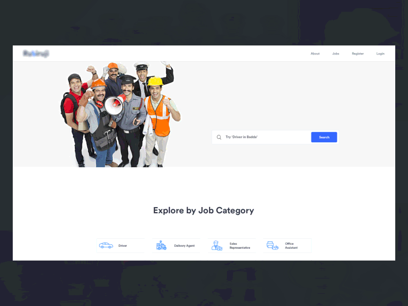 Job Search Website Design by Faruque-E-Azam on Dribbble