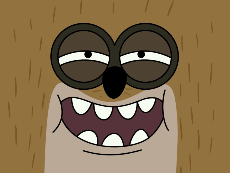 Rigby / Regular Show by Adrian / maginpanic on Dribbble