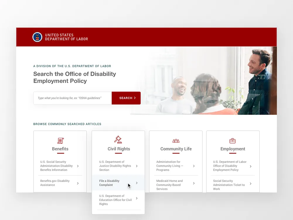 Government Website designs, themes, templates and downloadable graphic ...