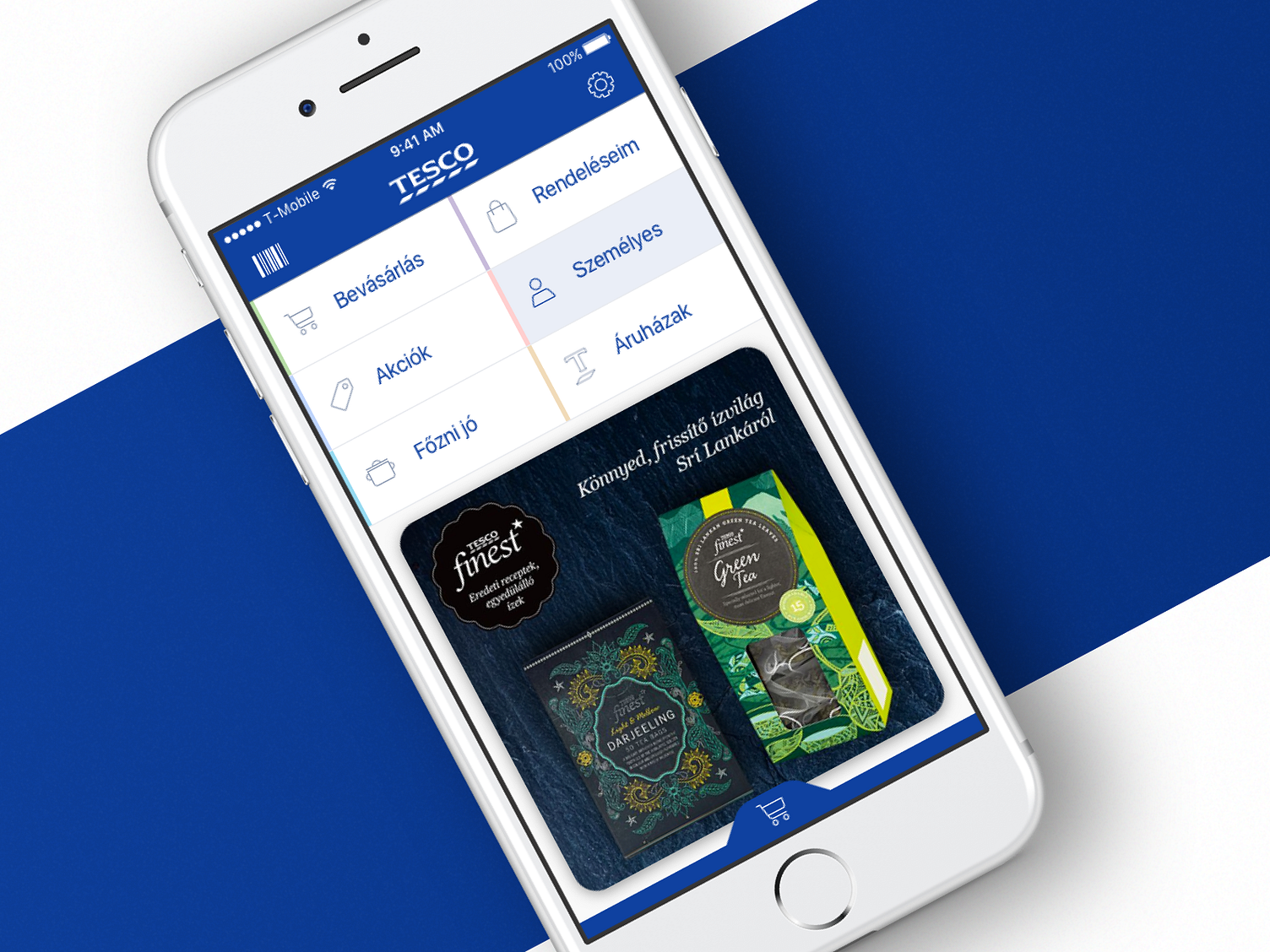Tesco app for iOS by Marcell Novak on Dribbble