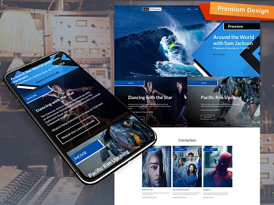 Tv Website designs, themes, templates and downloadable graphic elements ...