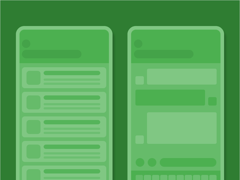 Conversation Wireframes by Rachel Hisko on Dribbble