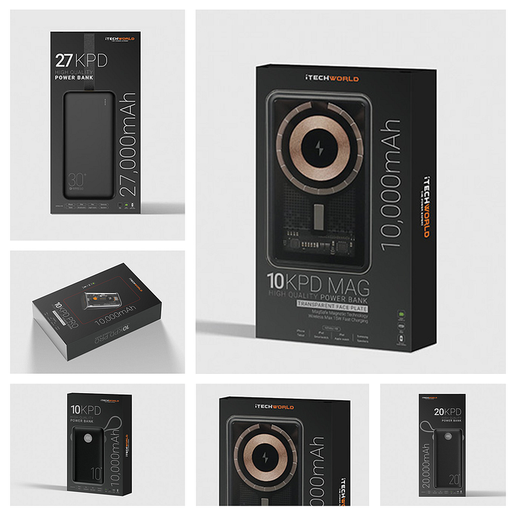 Tech Packaging Design by MIRJA RAKIB on Dribbble