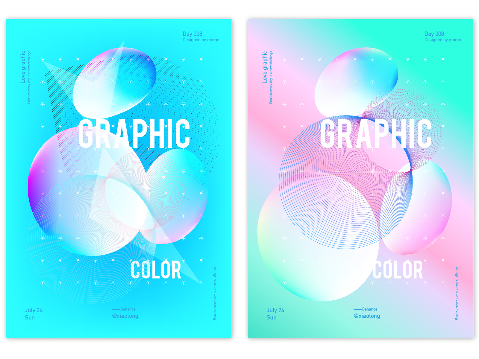 A Poster A Day 07 by ciniao on Dribbble