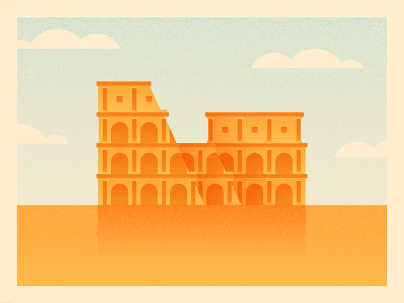 Ancient Structures by Eric Pavik for Siege Media on Dribbble