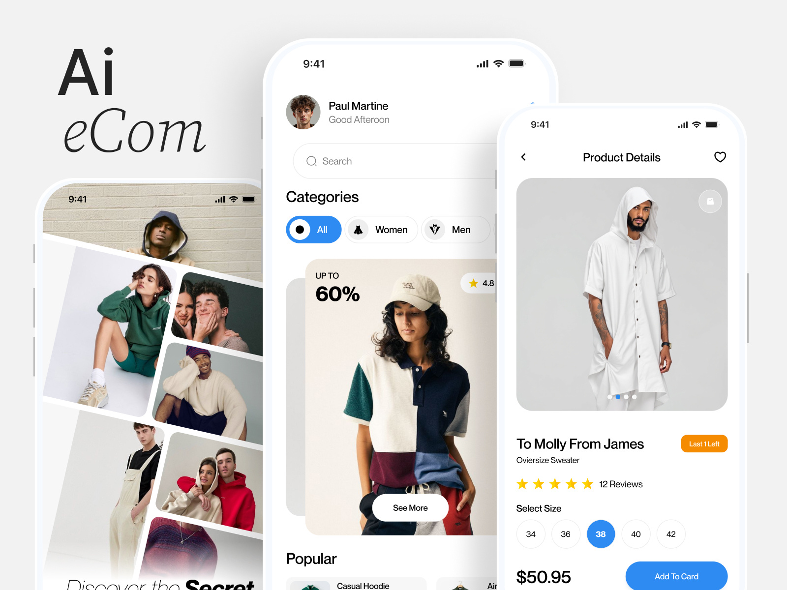 Ai ecommerce app design by lazy kar for LazyInterface UI UX Team on Dribbble