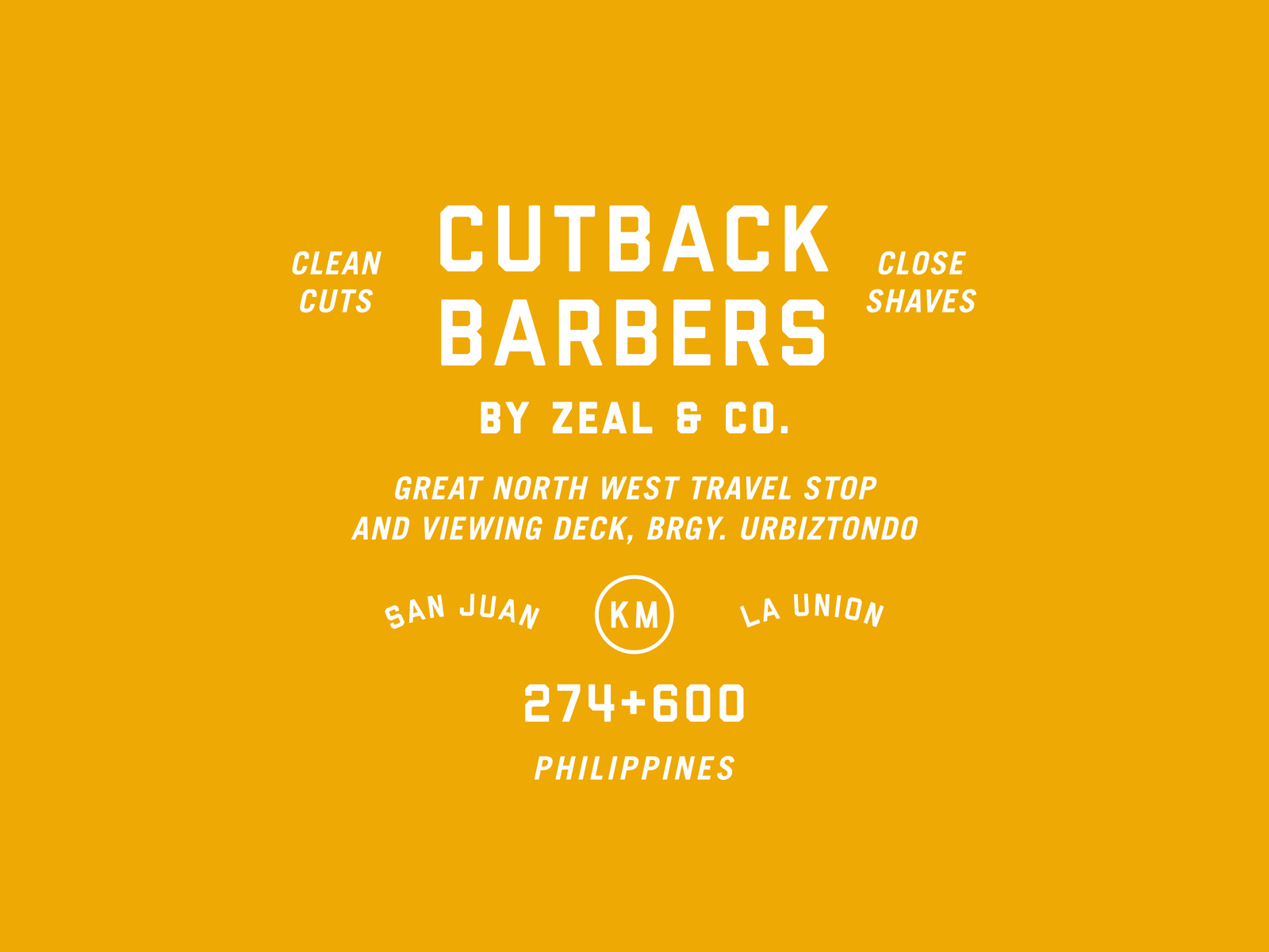 Cutback Barbers by Zeal and Co. by Liam Andrew Cura on Dribbble