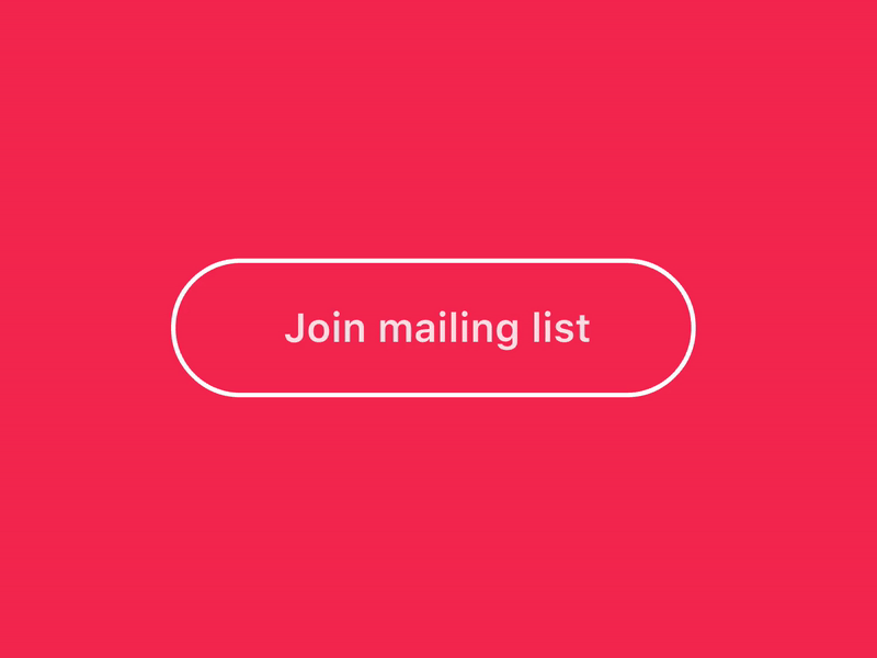 Join Mailing List Button by Jake Deakin on Dribbble