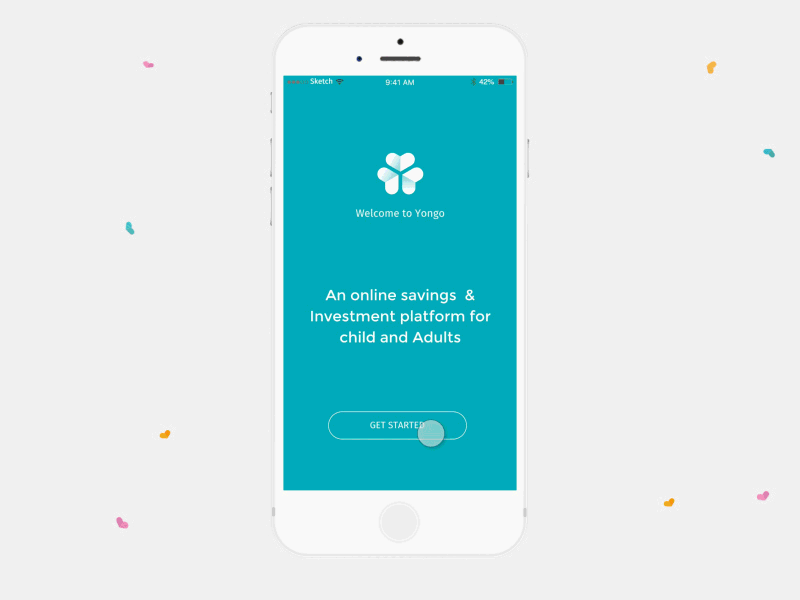 Welcome Screen - Onboarding App by Ram Bharathi on Dribbble