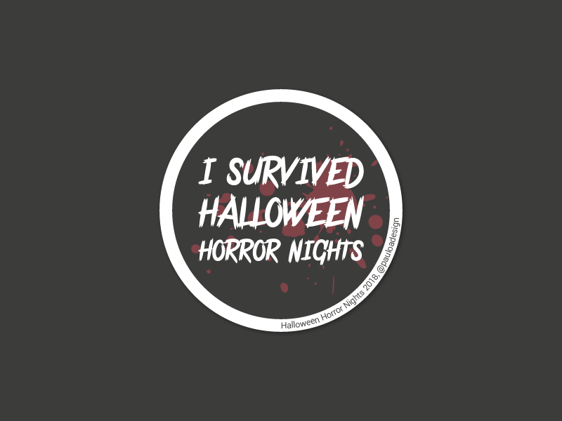 I Survived Sticker by Paulo Alvarado on Dribbble