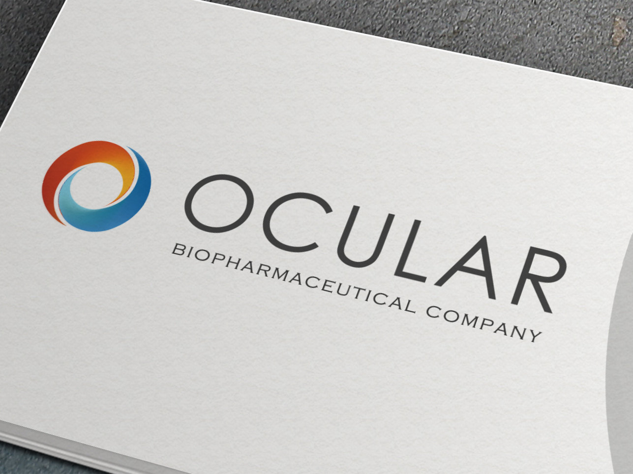 Ocular Logo company by Robigo on Dribbble