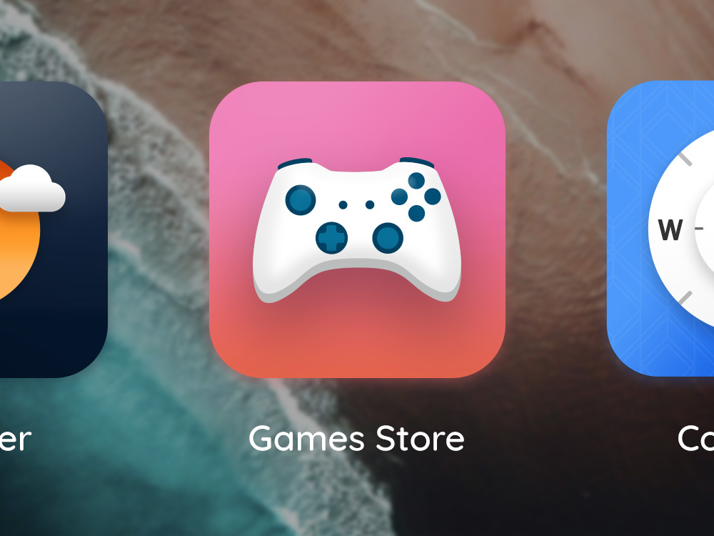 Games Store App Icon by Ashish Singh on Dribbble
