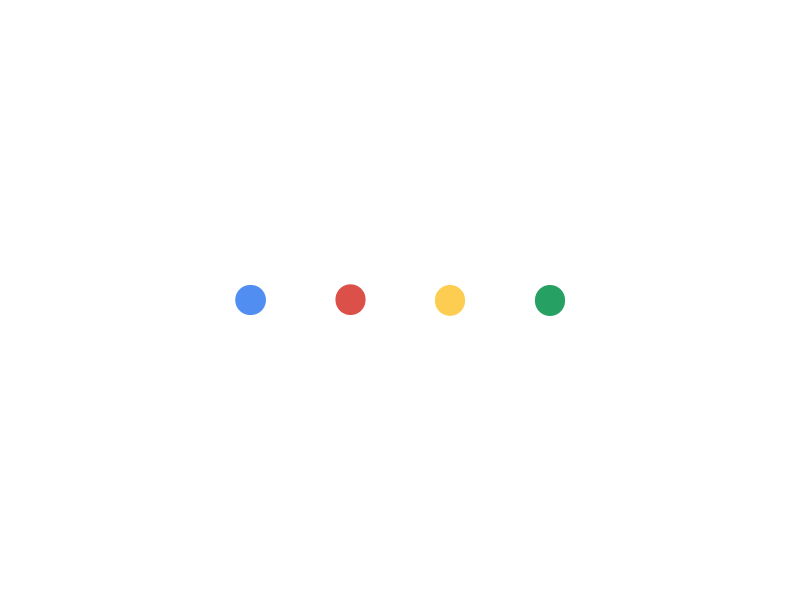 a simple google logo by songhuan on Dribbble