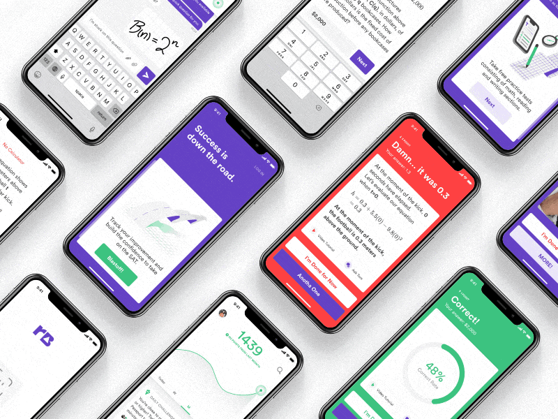 rocketBoost UI Overview by Supercatt on Dribbble
