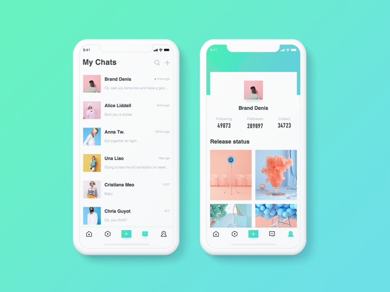 Chats by Una for Frandy Design on Dribbble