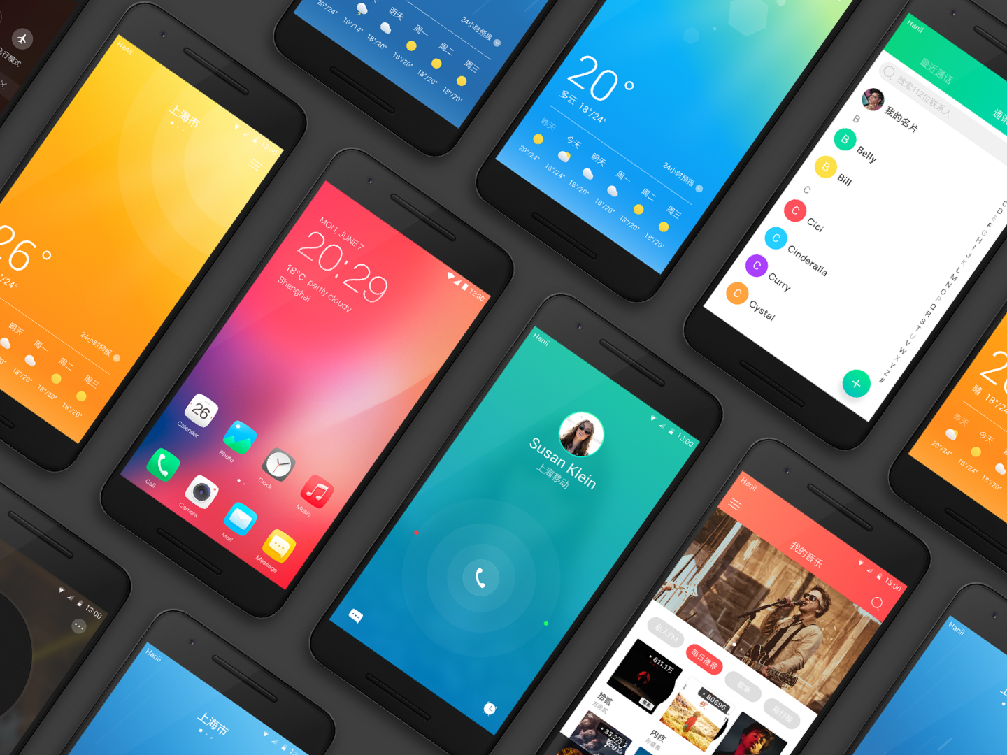 mobile system design by EsicYaxi on Dribbble