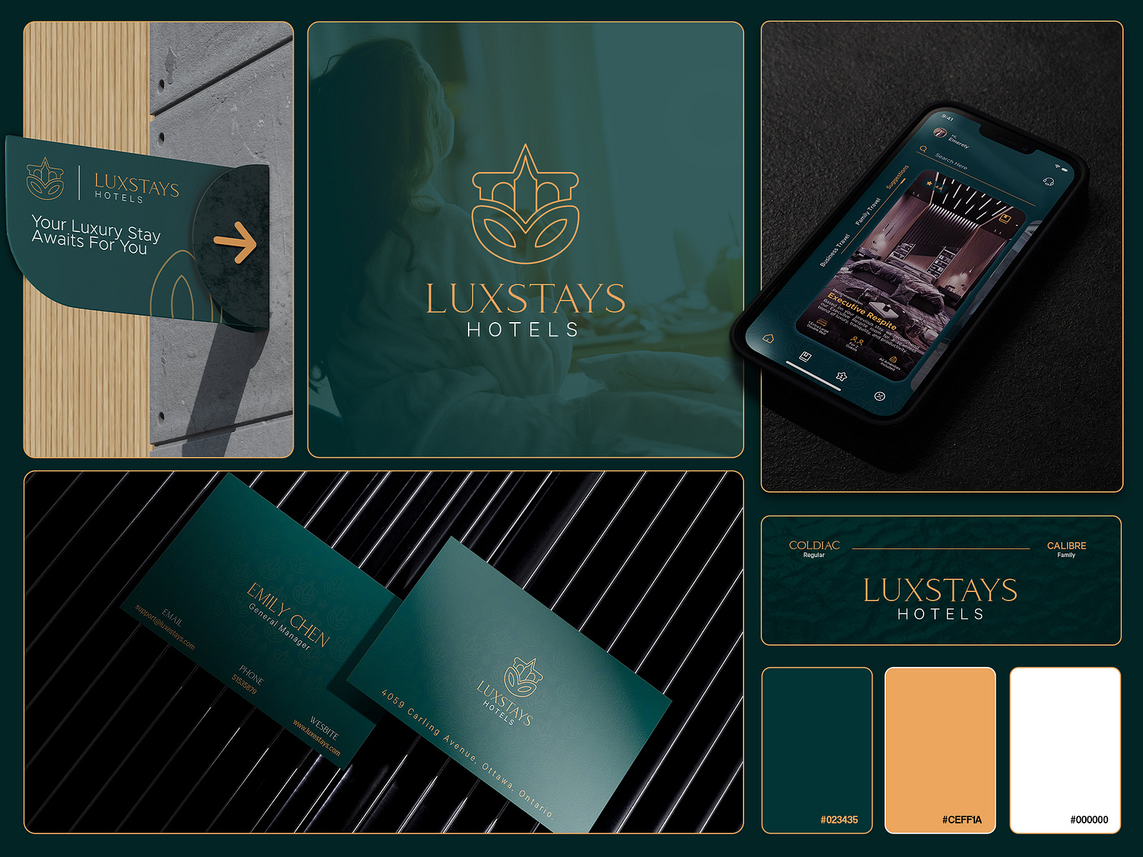 Luxury Hotel Branding | Logo Design by Mudassir Riaz on Dribbble