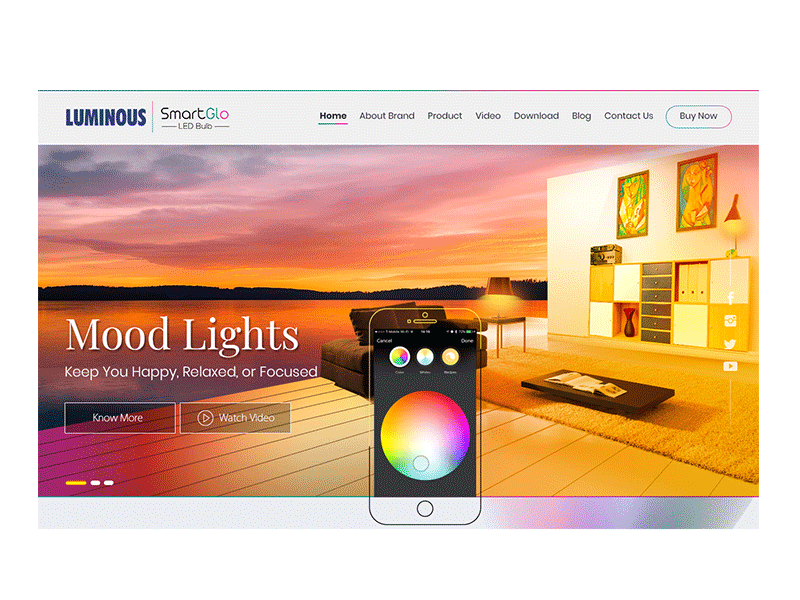 Mood Lighting by iShiksha on Dribbble