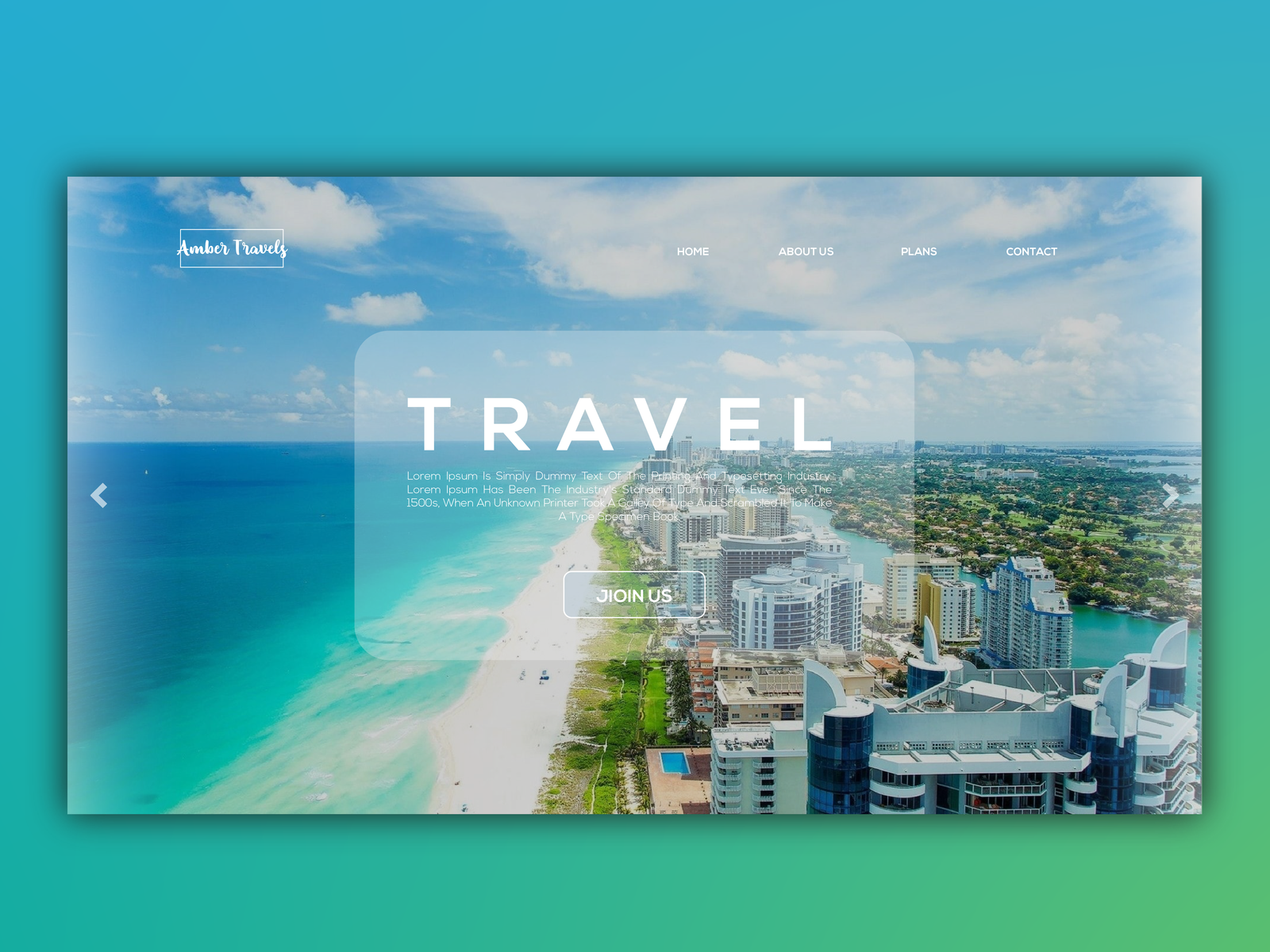 travel web page design! by Romis Riyool - Raza on Dribbble