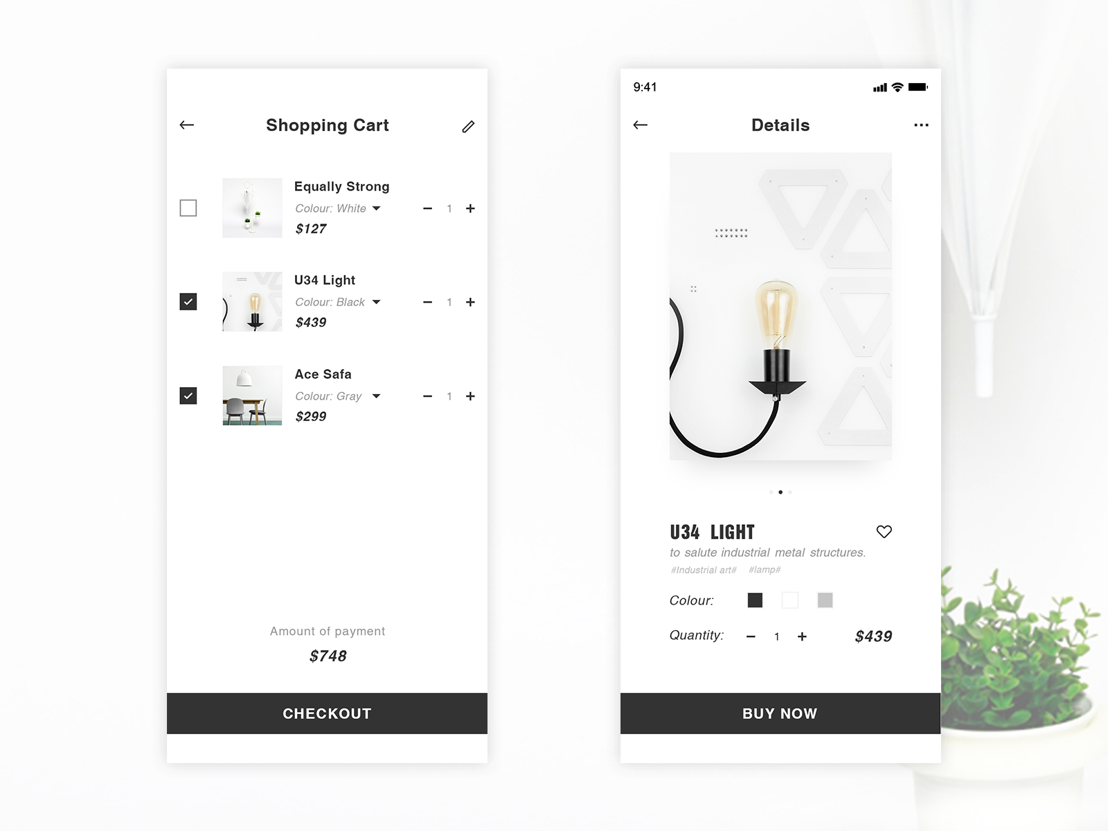 Shopping Cart by Una for Frandy Design on Dribbble