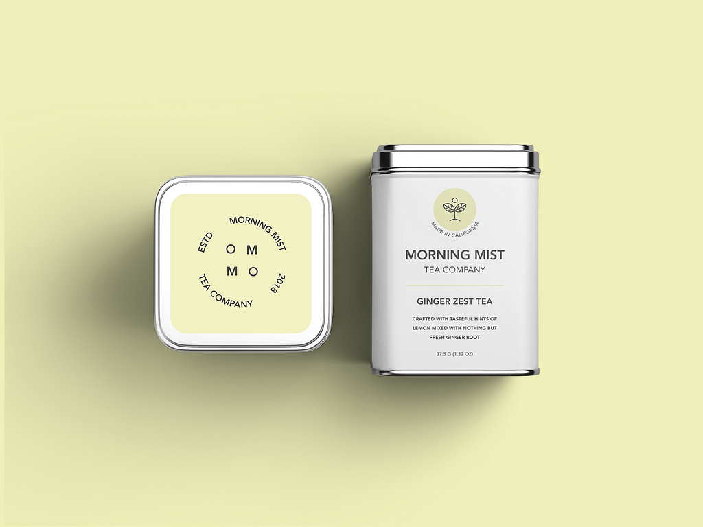 Ginger Tea Packaging by Charles Honig on Dribbble