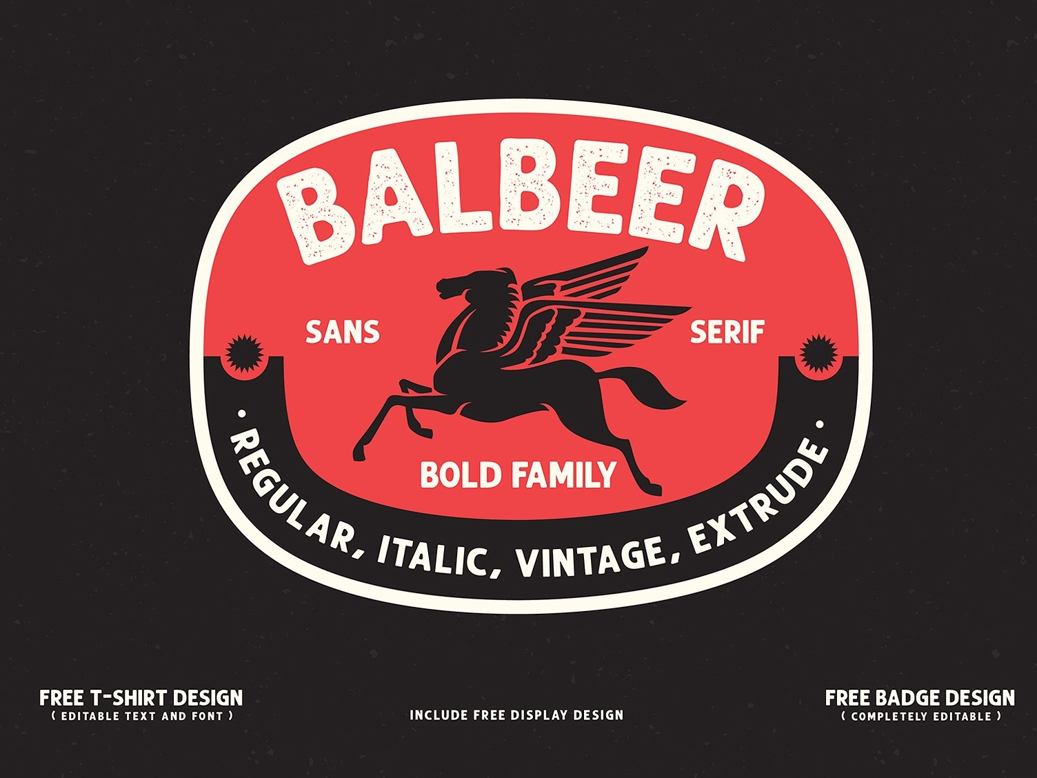 BALBEER FONT FAMILY + BONUS by Graphics Collection on Dribbble