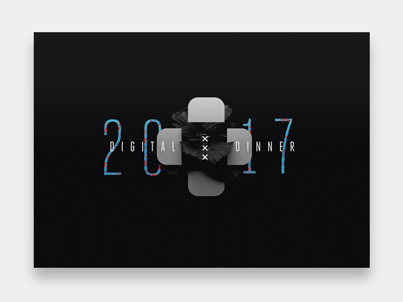 Digital Dinner logo composition by Superhero Cheesecake on Dribbble