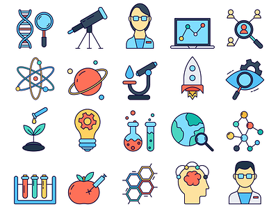 Research Vector Free Icon Set by GraphicSurf on Dribbble