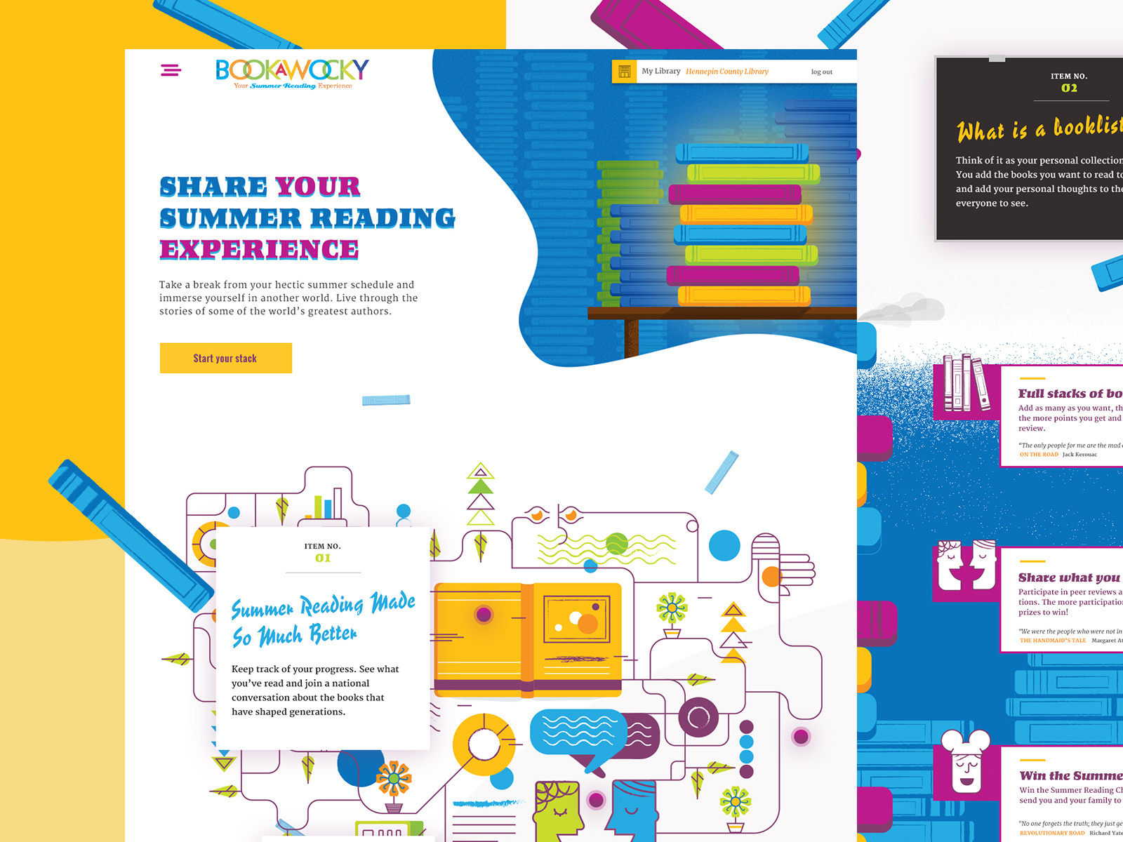 Bookawocky: Second Edition by Wattle & Daub on Dribbble
