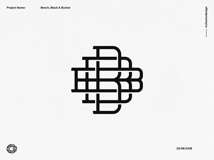 BBB - Monogram Logo Design by Connor Fowler on Dribbble