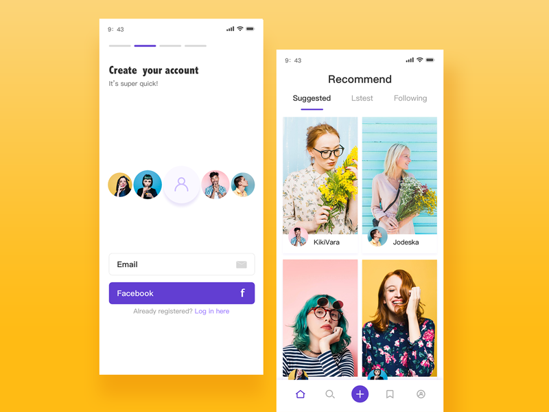 Good things recommend APP by C-orner on Dribbble