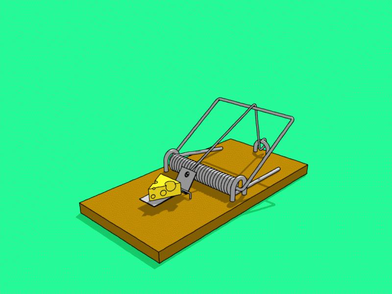Animated Mouse Trap
