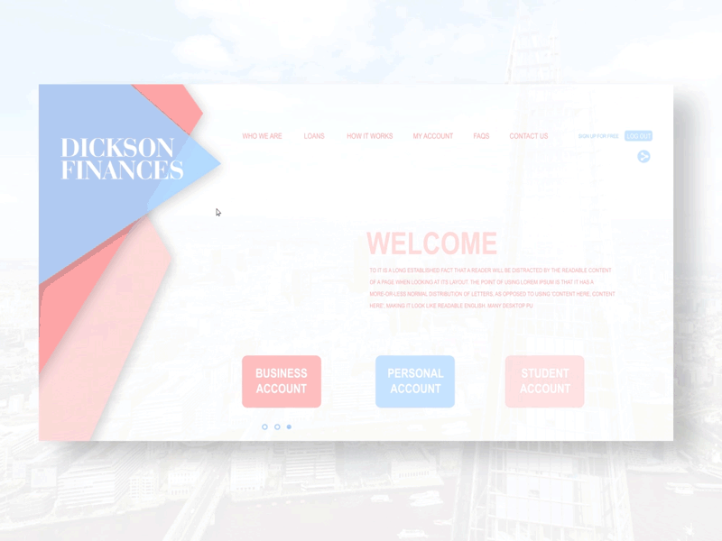 UI/UX design, responsive website Mockup by Milan Mezei on Dribbble