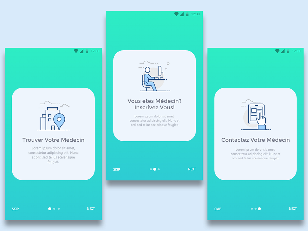 My 1st OnBoarding Ui Design by Momo Setti on Dribbble