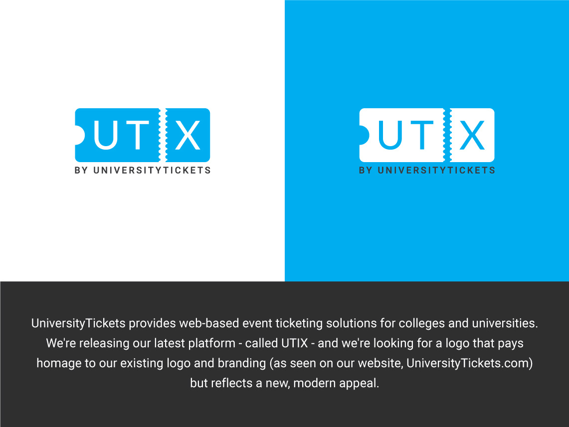 University Tickets Provides Website Logo by Tanvir Ahmed on Dribbble