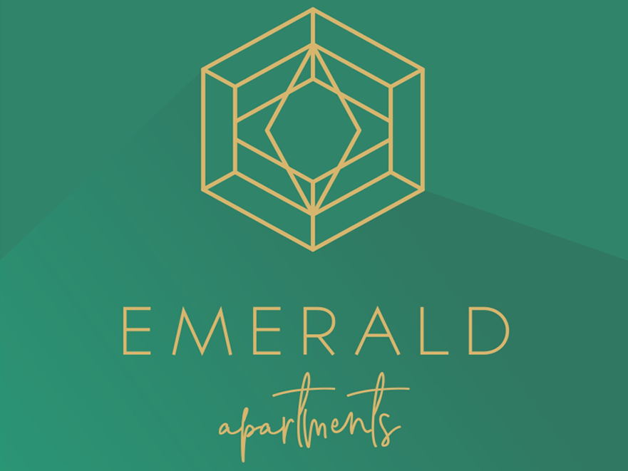 Emerald Apartments Logo by Agnieszka on Dribbble
