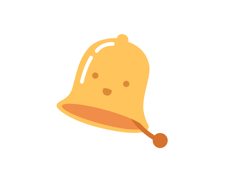 a very happy bell:) by pino on Dribbble