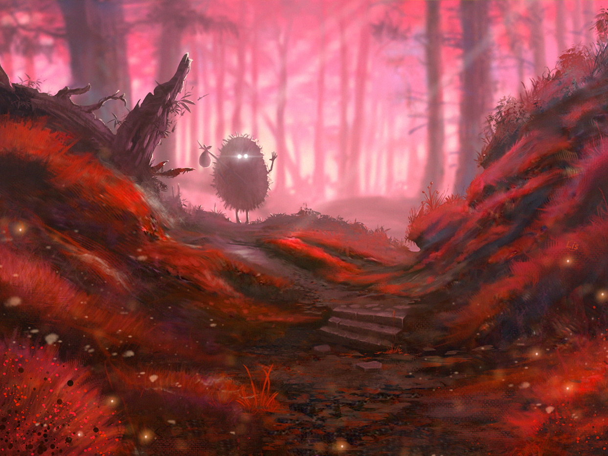 Hedgehog in the fog by Vladimir Lis on Dribbble