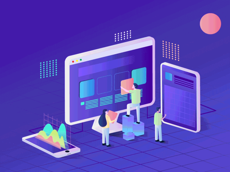 Web development animation by Angga Dwi Prasetya on Dribbble