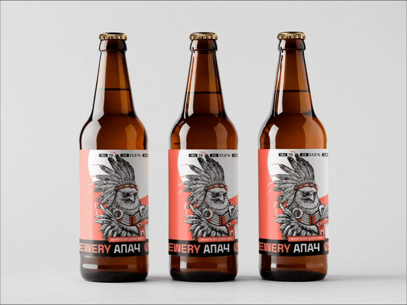 Craft Beer Apache by ADN Agency on Dribbble