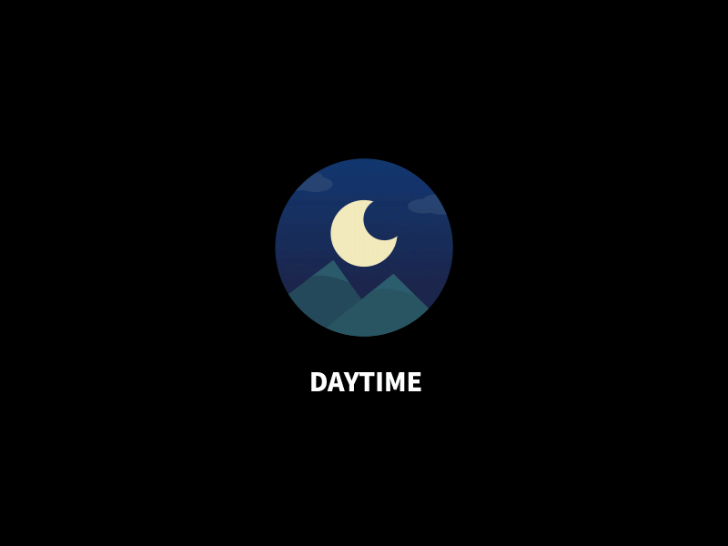 Day/Night Toggle Button by A-rui on Dribbble