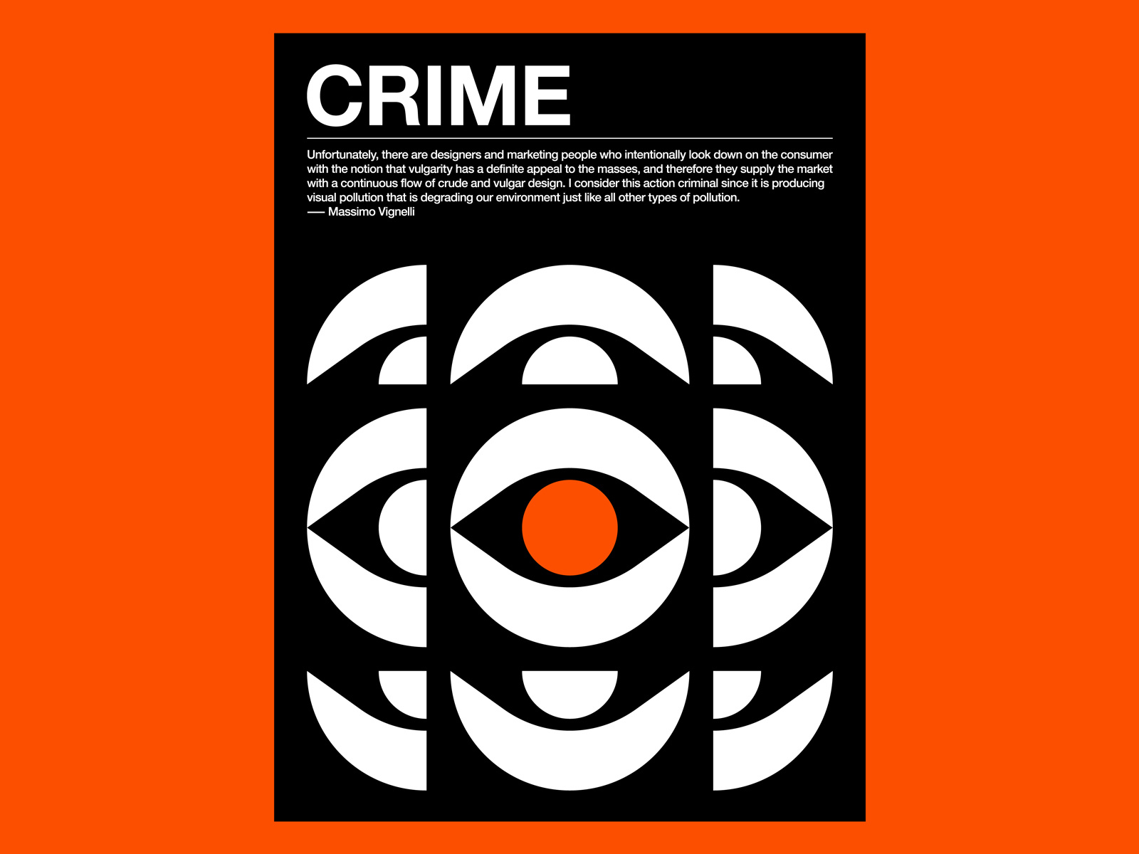 Crime Poster by Ethan Fender 🐦‍⬛ on Dribbble