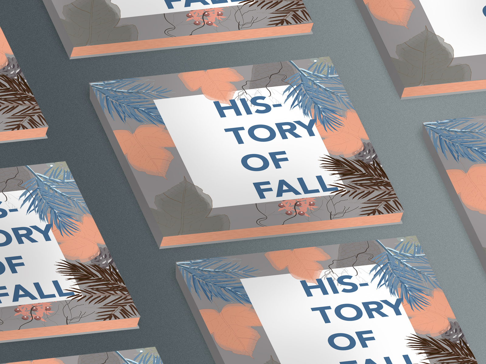 History of fall illustration by Ersin Doğanok on Dribbble