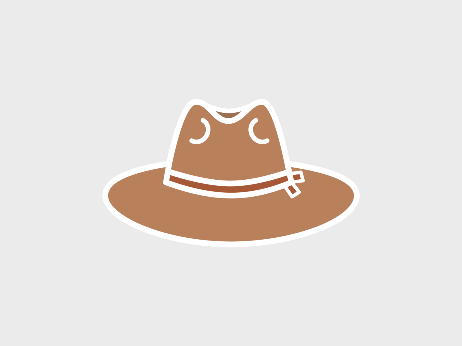 Hat Logo by Rodolfo Santana on Dribbble