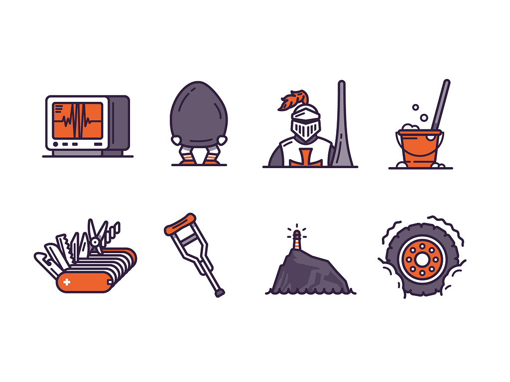 Little Tiny Small Illustrations Part One by Mario Jacome on Dribbble