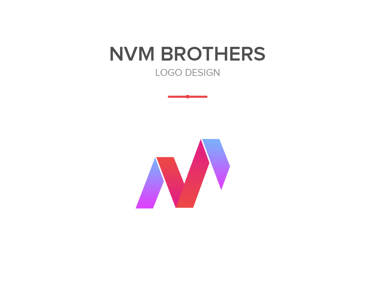 Nvm Brothers Logo by Divakar K.M on Dribbble