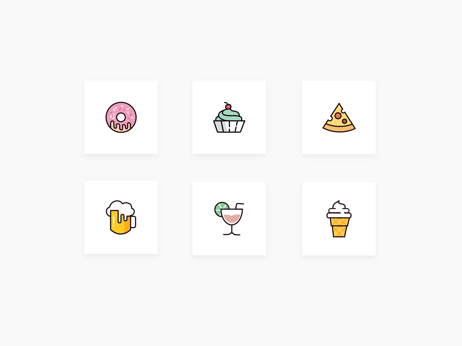 Food Icon by Sunil Maya on Dribbble